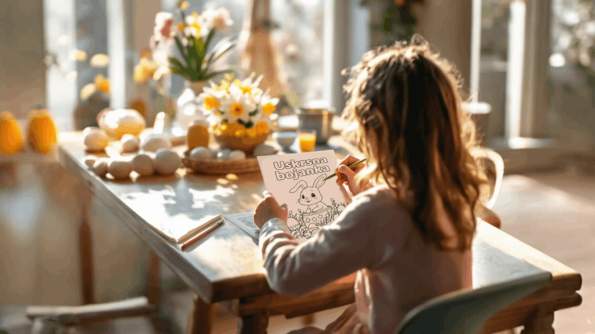 Besplatna uskrsna bojanka za djecu | Malci Znalci kreativne aktivnosti ...